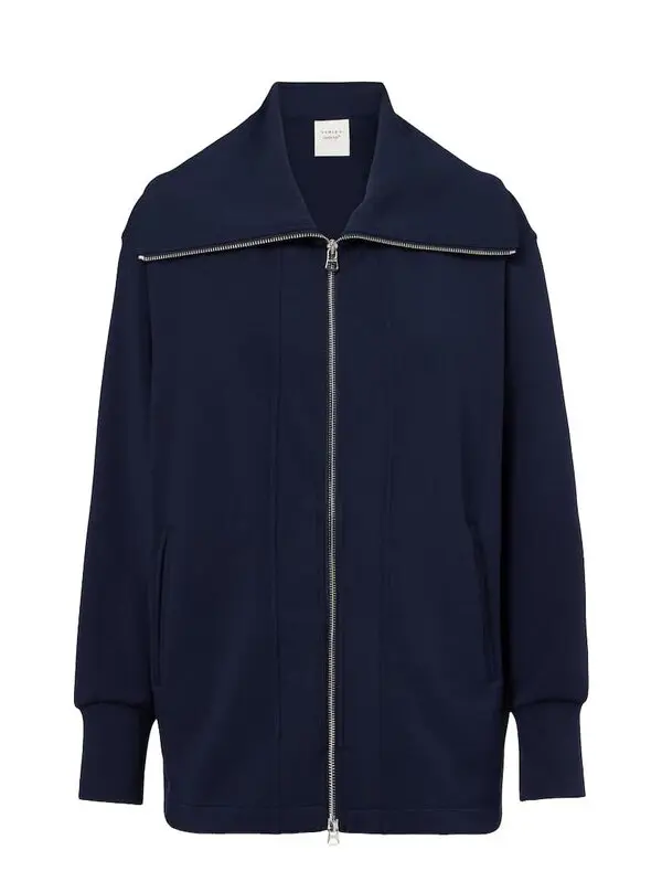 Varley Raleigh Zip-up Sweatshirt - Blue
