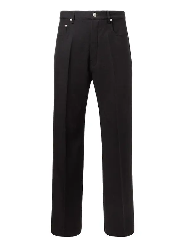 Rick Owens Geth Straight Jeans - Black