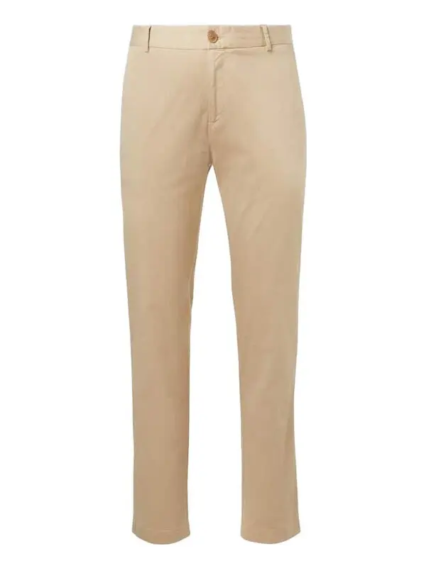 Sunspel Cotton Chinos - Beige