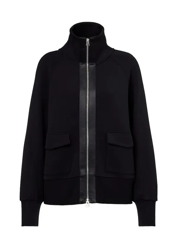 Varley Roxbury Zip-up Sweatshirt - Black