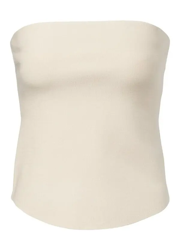 Simkhai Shawn Rayon-blend Tube Top - Beige