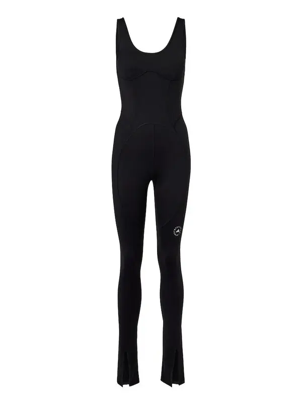 Adidas By Stella McCartney Asmc Tpr Onesie Jumpsuit - Black
