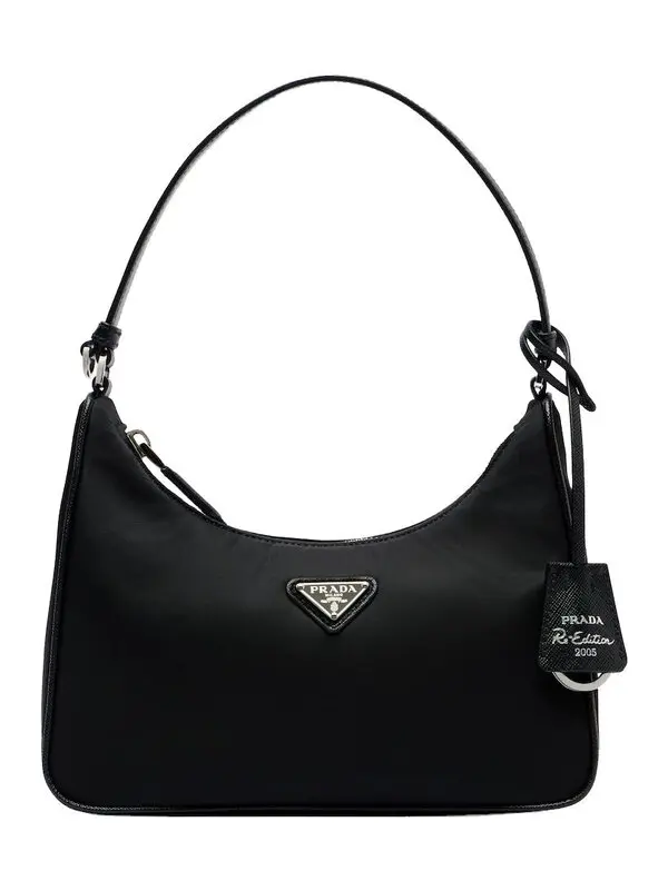 Prada Re-edition 2005 Re-nylon Shoulder Bag - Black