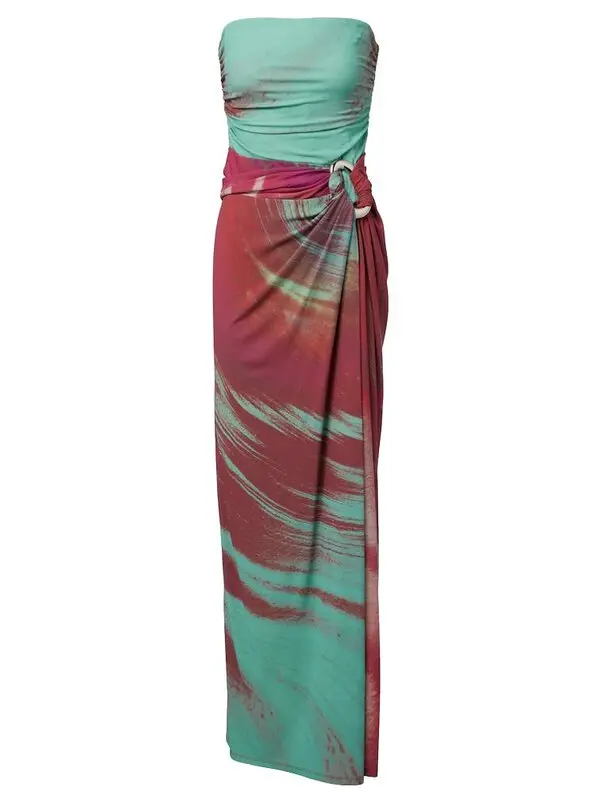 Simkhai Emma Printed Maxi Dress - Multicoloured