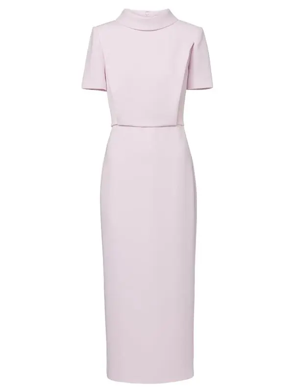 Roland Mouret Cady Midi Dress - Pink