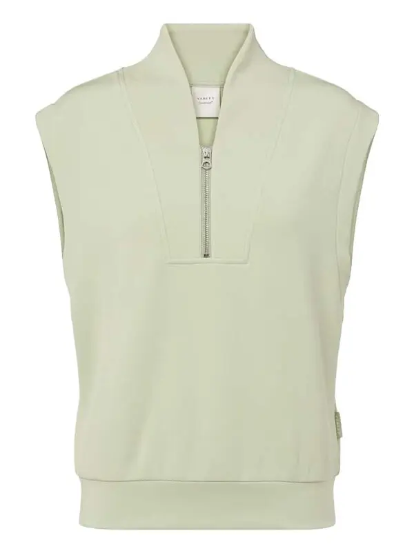 Varley Loretta Half-zip Vest - Green