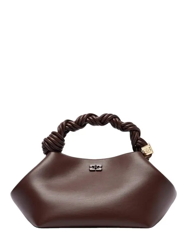 GANNI Small Tote Bag - Brown