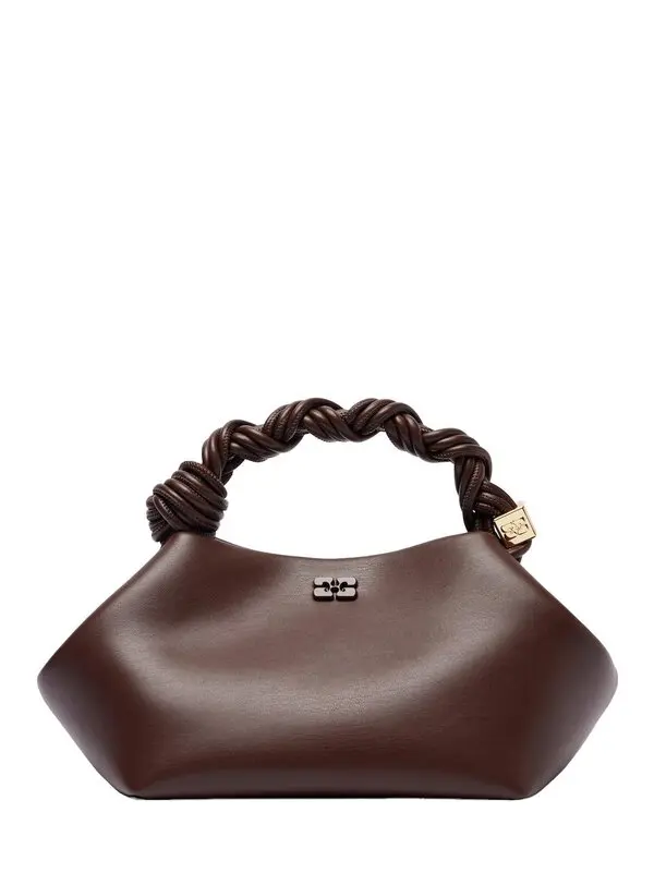GANNI Small Tote Bag - Brown