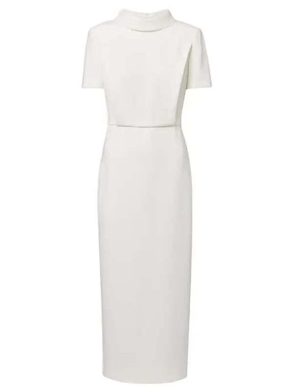 Roland Mouret Bridal Cady Midi Dress - White