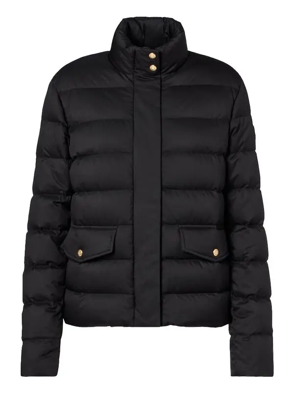 Moncler Bessettes Quilted Down Jacket - Black