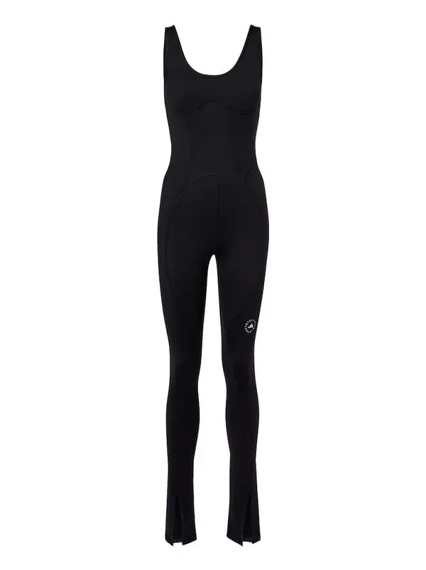 Adidas By Stella McCartney Asmc Tpr Onesie Jumpsuit - Black