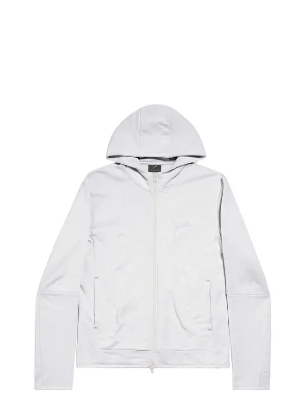 Balenciaga I Puma Hooded Fitted Tracksuit Jacket - White