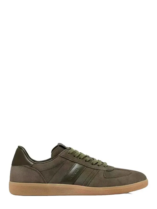 TOM FORD Leather Sneakers - Brown