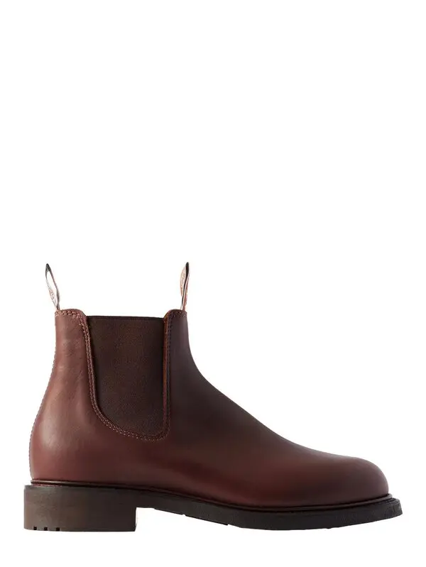 R.M.WILLIAMS Gardener Leather Chelsea Boots - Brown