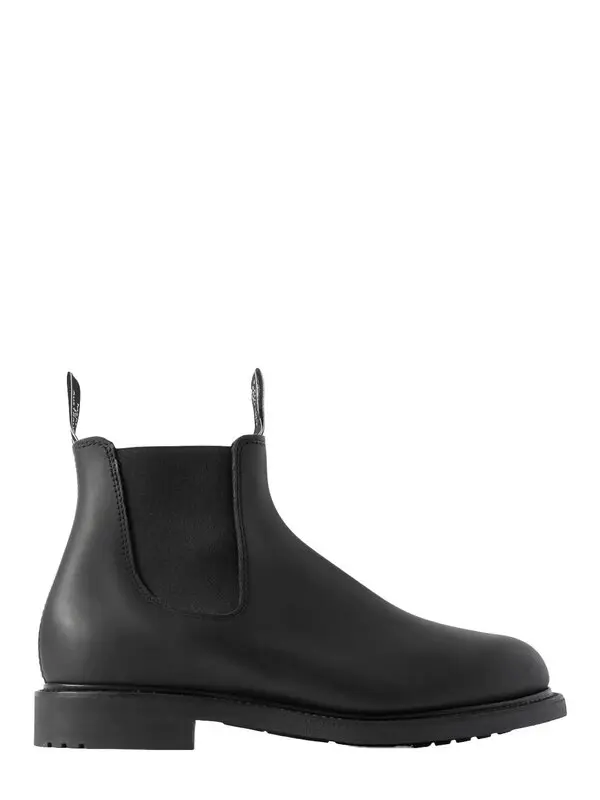 R.M.WILLIAMS Gardener Leather Chelsea Boots - Black