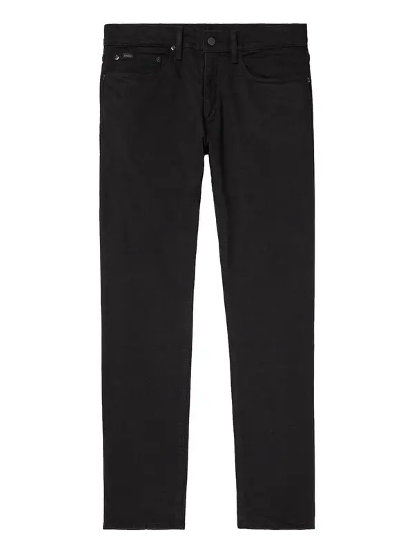 Ralph Lauren Slim-fit Straight-leg Jeans - Black