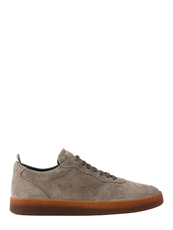 Officine Creative Asset 001 Suede Sneakers - Gray