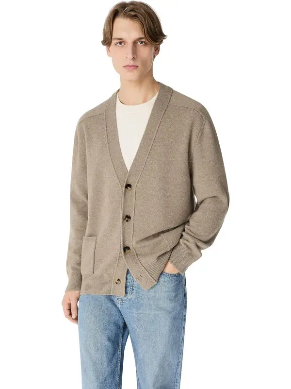 Bottega Veneta Cashmere Cardigan - Beige