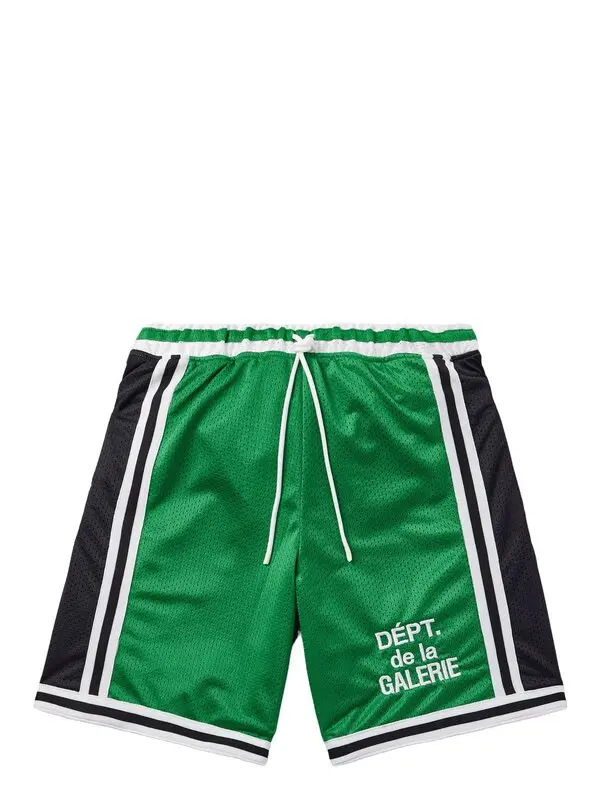GALLERY DEPT. Miami Court Straight-leg Mesh Shorts - Green
