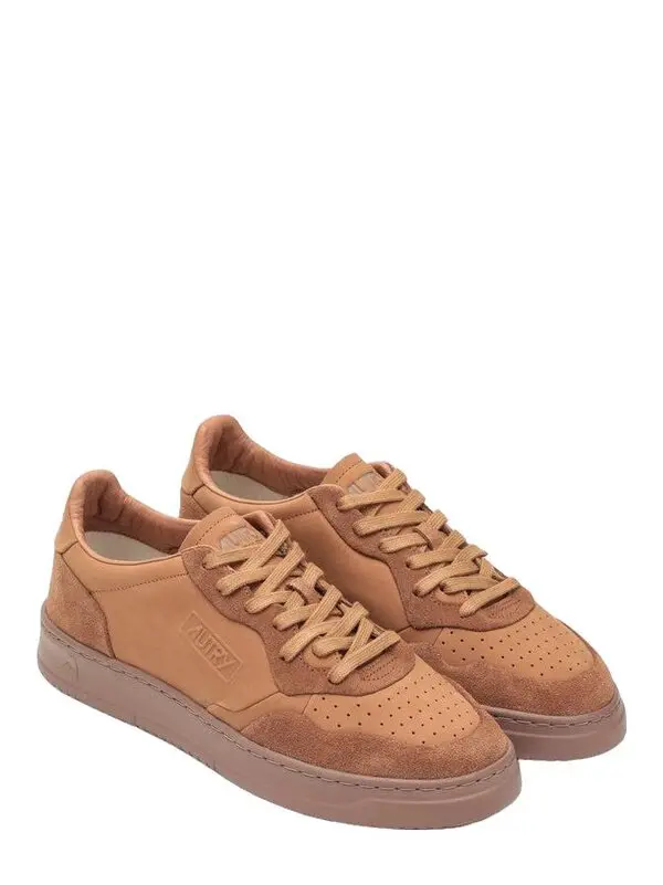 AUTRY Medalist Low-top Sneakers - Brown