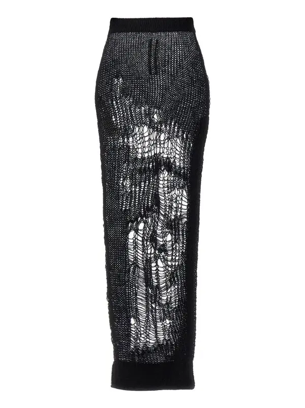 Rick Owens Spider Ziggy Skirt - Black