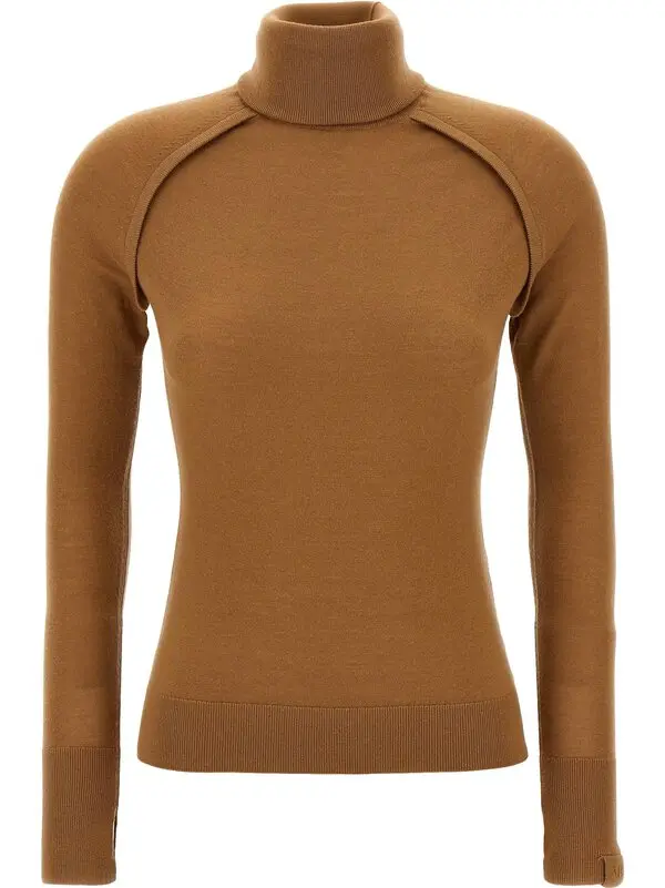 Victoria Beckham Piping Sweater - Beige