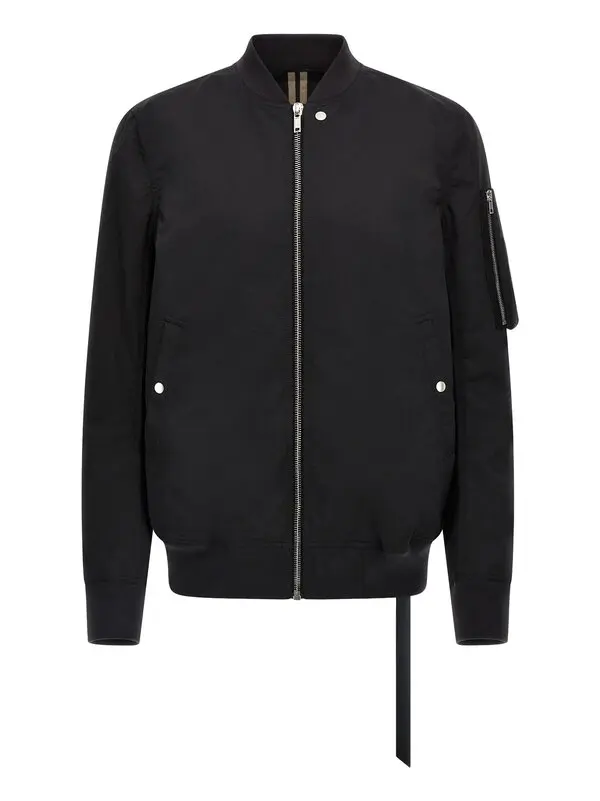 Rick Owens Flight' Bomber Jacket - Black