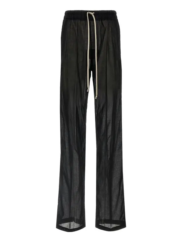 Rick Owens Dietrich Drawstring Pants - Black