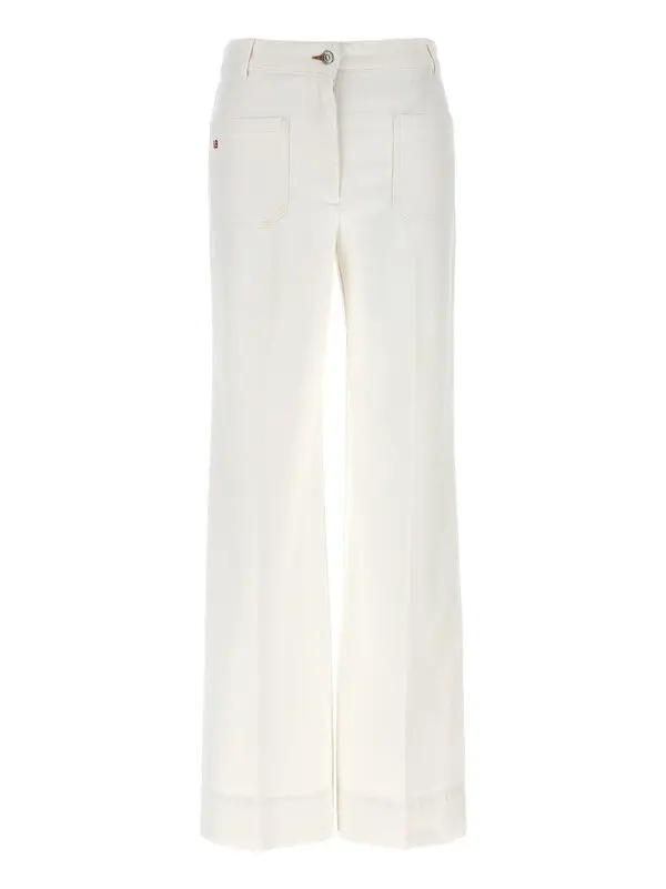 Victoria Beckham Alina Jeans - White