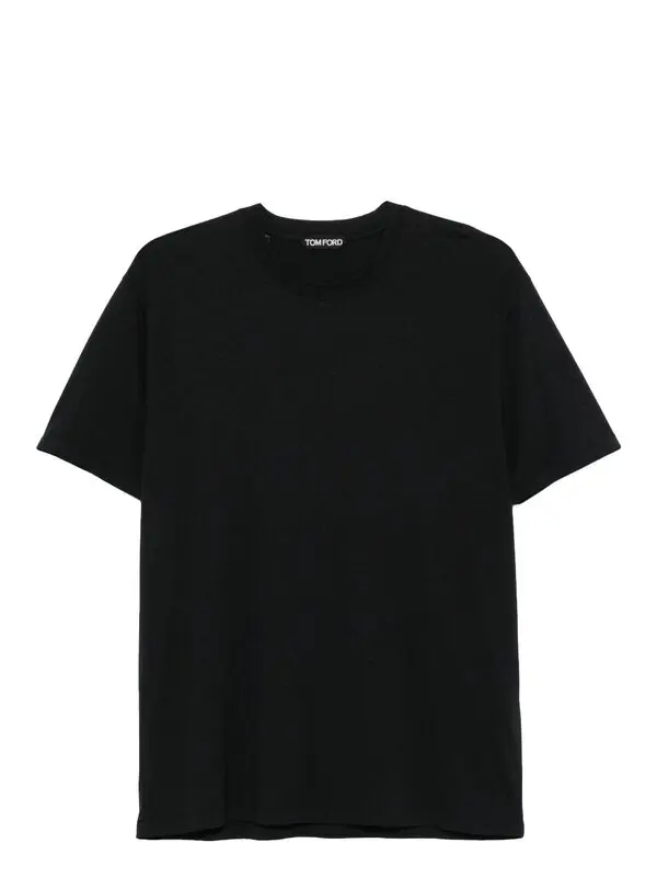 TOM FORD Cotton Blend T-shirt - Black