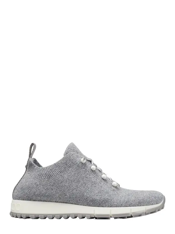 JIMMY CHOO Pearl Embellished Sneakers - Grey