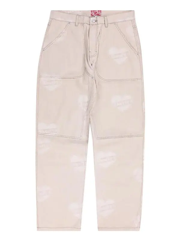 PLEASURES Heart Ultra Work Pants - Tan