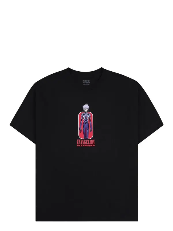 PLEASURES Kaworu Graphic T-shirt - Black