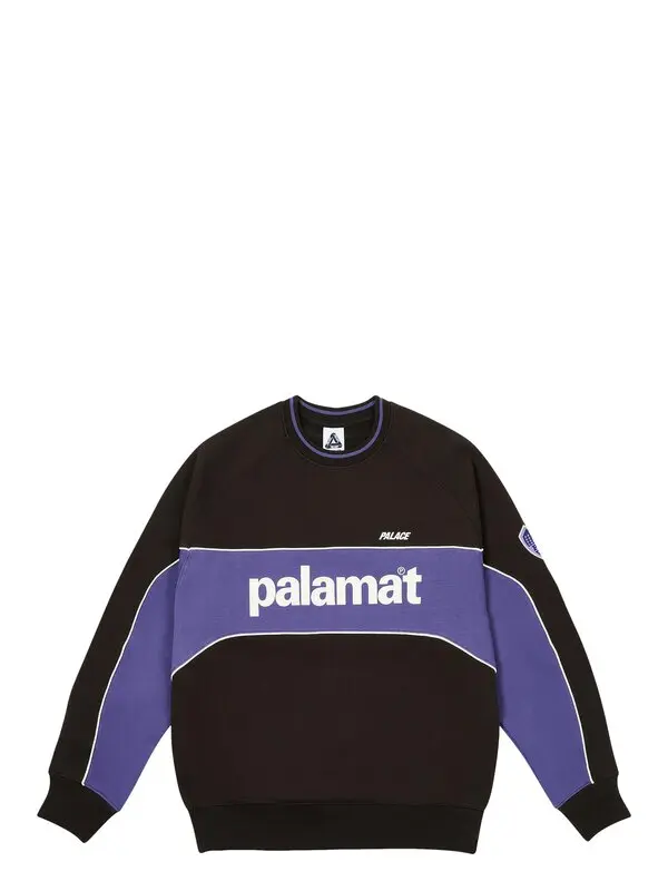 PALACE Palamat Crewneck - Black
