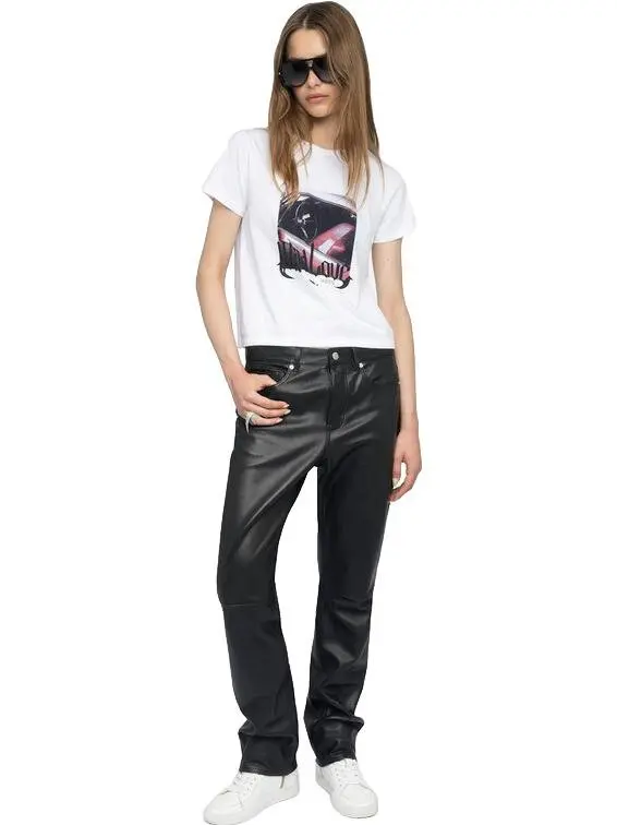 Zadig&Voltaire Alys Photo Print T-shirt - White