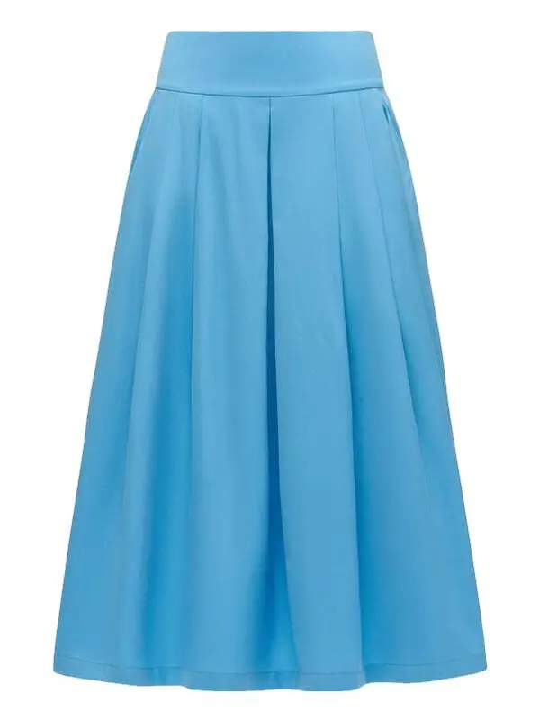 CALLAS MILANO Consuela Pleated Skirt - Blue
