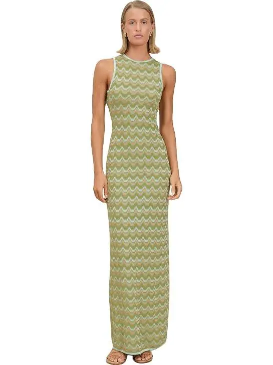 Devon Windsor Dalia Maxi Dress - Blue