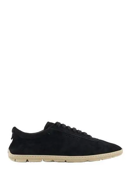 Giorgio Armani Suede Sneakers - Black