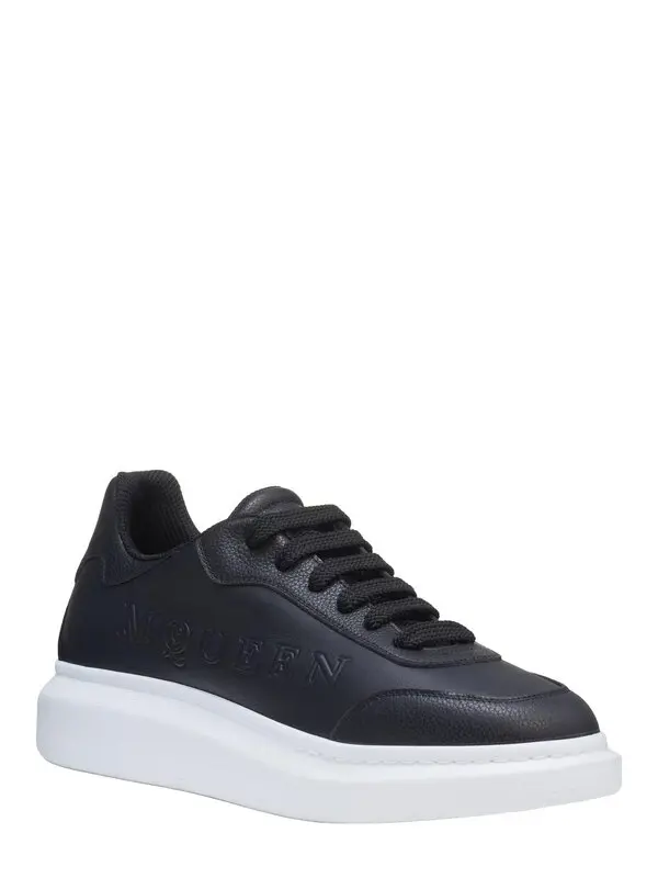 Alexander McQueen Oversized Sneakers - Black/ Black/ Black