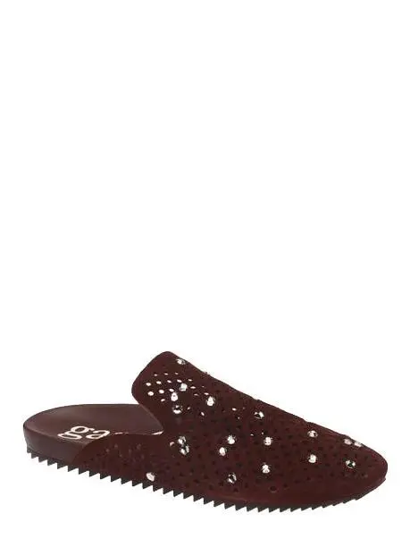 PEDRO GARCIA Braidy Studded Mule - Brunette Castoro-greige