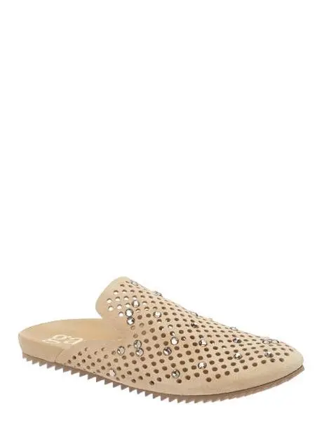 PEDRO GARCIA Braidy Studded Mule - Dijon Castoro-greige