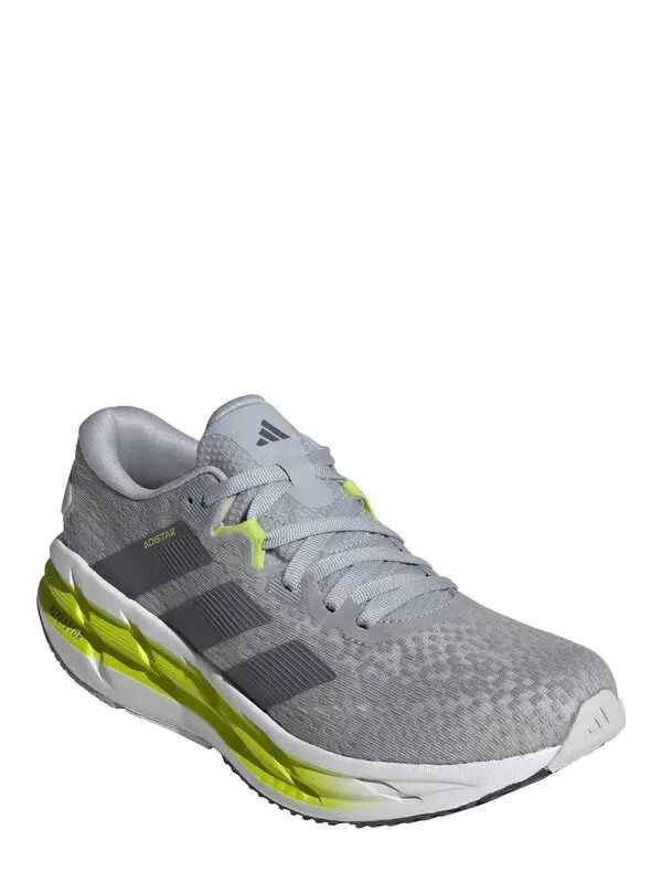 Adidas Adistar 4 Running Shoe - Halo Silver/ Onix/ Solar Slime