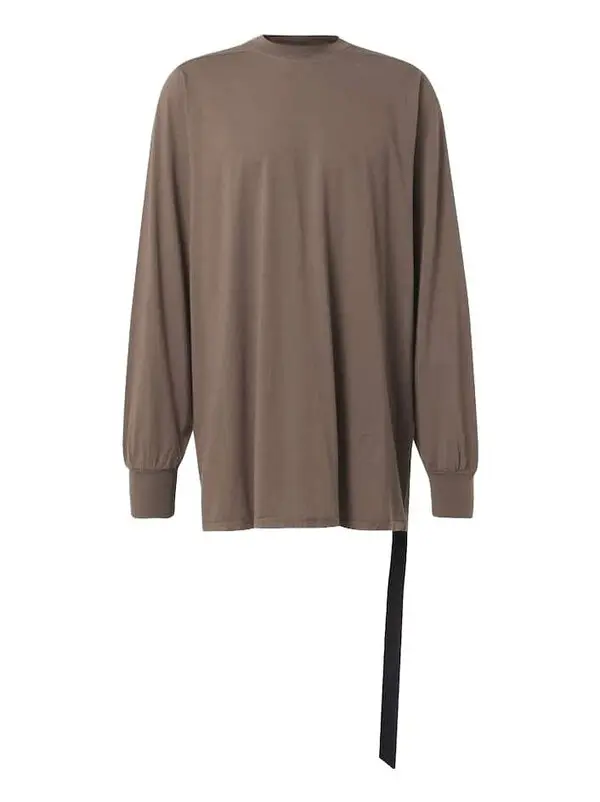 Rick Owens Oversized Cotton Jersey T-shirt - Grey