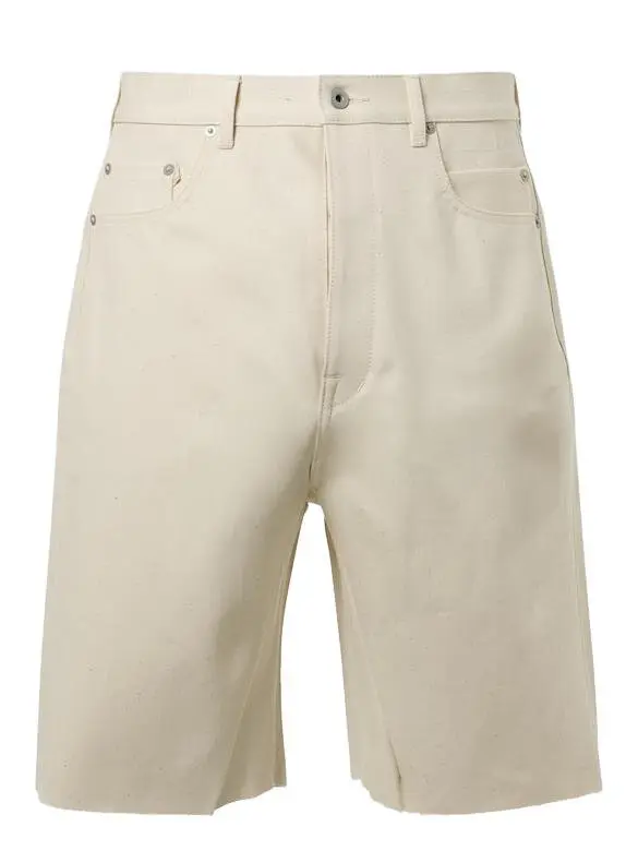 Rick Owens Denim Shorts - Neutrals