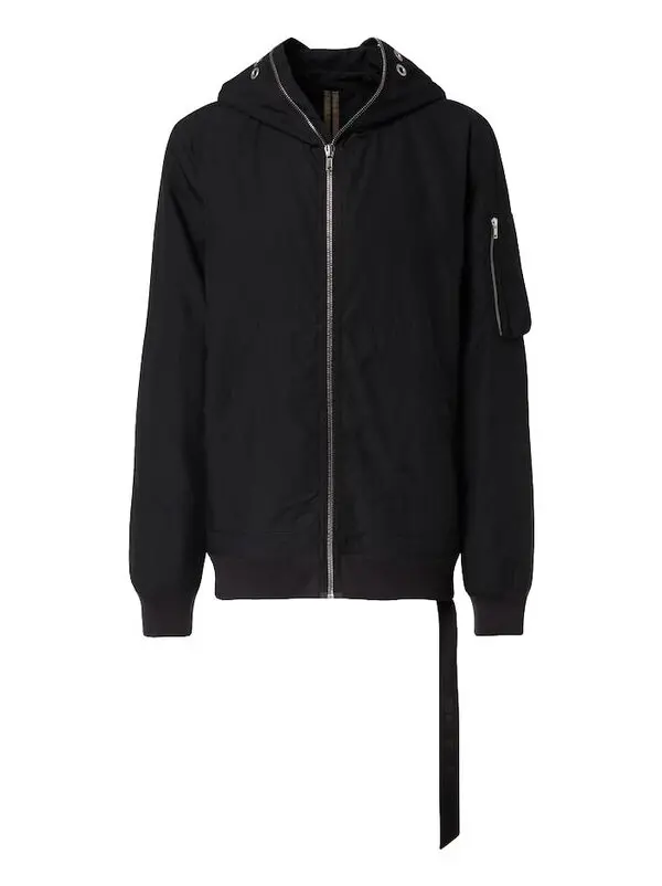 Rick Owens Ripstop Jacket - Black