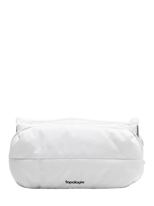 TOPOLOGIE Bottle Sacoche Medium Nylon Pouch - Marshmallow