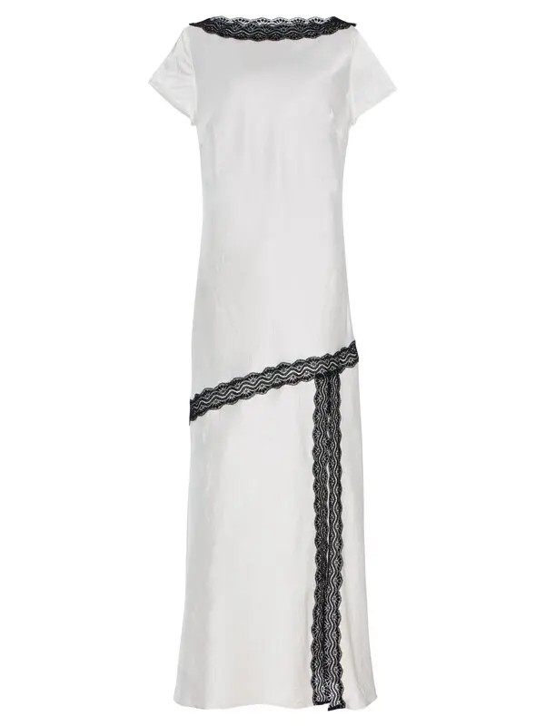 THIRD FORM Tee Satin Gown - Ivory