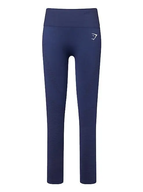 GYMSHARK Vital Seamless 2.0 Workout Leggings - Heavy Blue