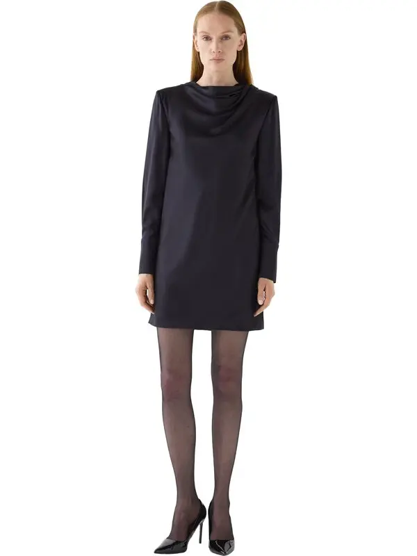 Veronica De Piante Amal Mini Dress - Black