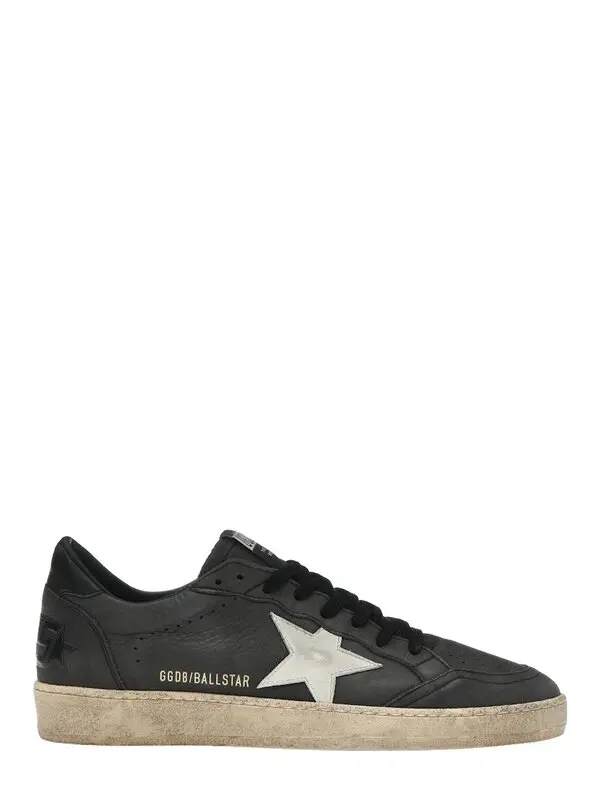 GOLDEN GOOSE Ball Star Sneakers - Black/off White